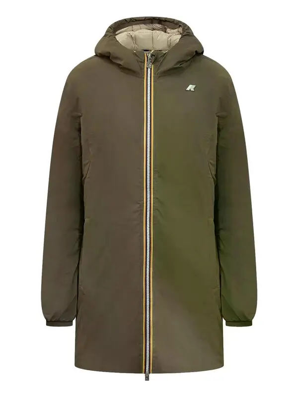 K-WAY Denise Parka Coat - Green