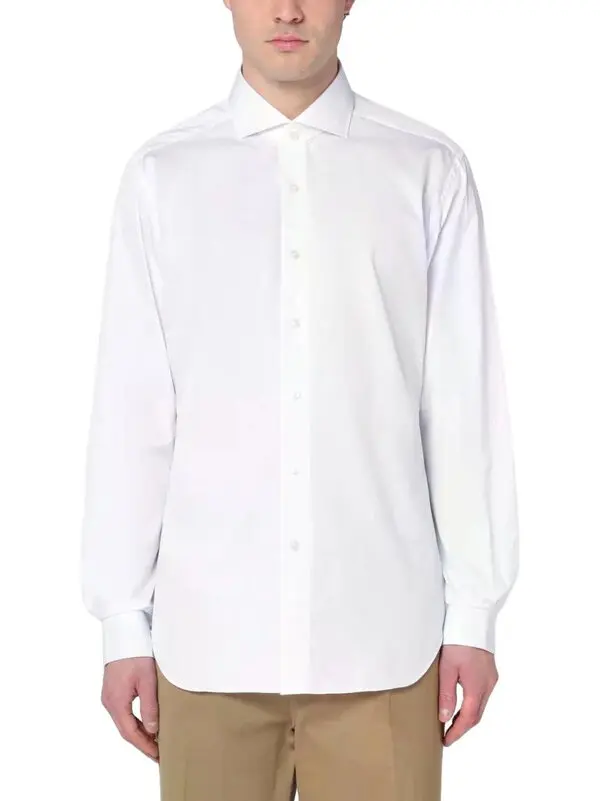 XACUS Cotton Shirt - White
