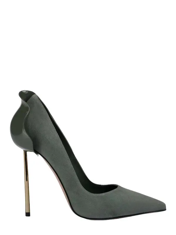 LE SILLA Petalo Stiletto Pumps - Green