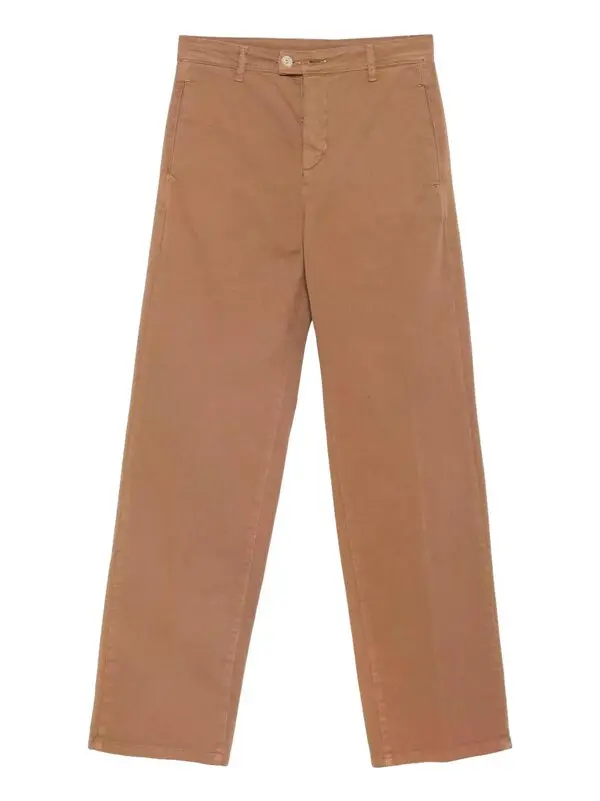 MERCI Logo-print Trousers - Brown