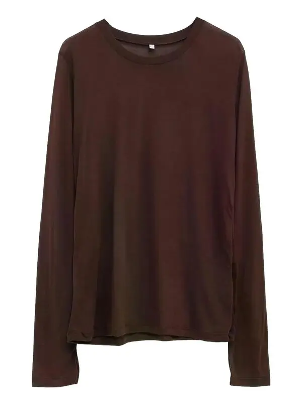 BASERANGE Long-sleeve T-shirt - Brown