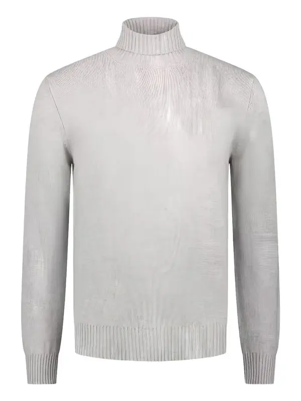 DORIANI CASHMERE Roll-neck Sweater - Grey