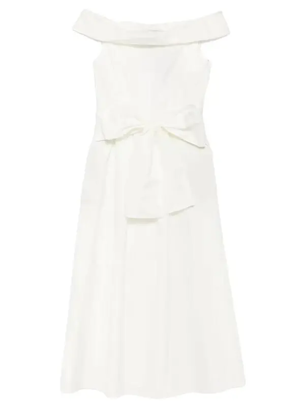 Max Mara Prosit Midi Dress - White
