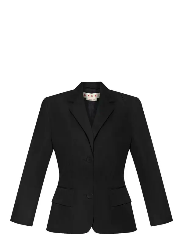 Marni Single-breasted Blazer - Black