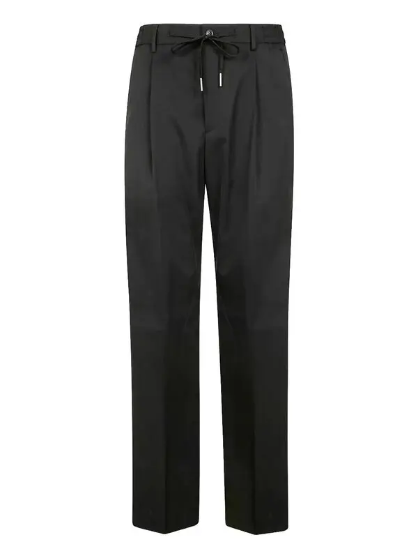 Tagliatore Pleat-detailing Trousers - Black
