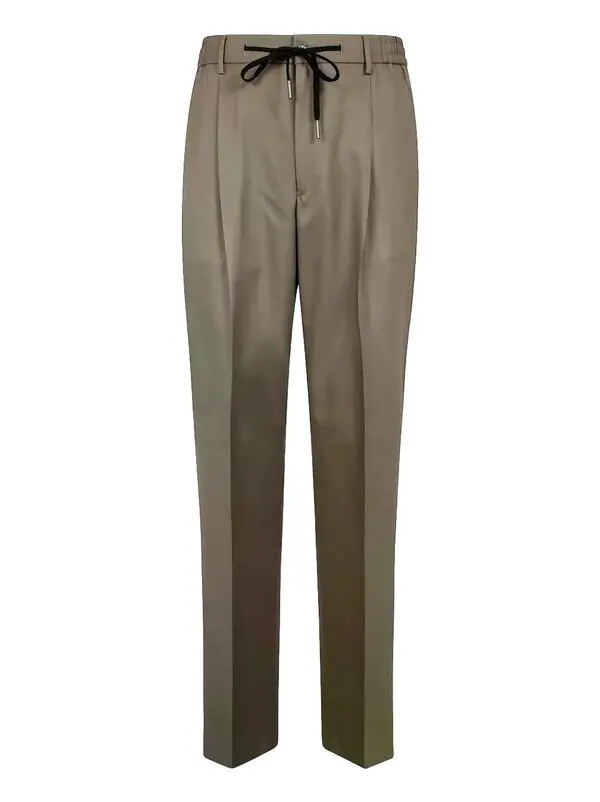 Tagliatore Wool Trousers - Brown