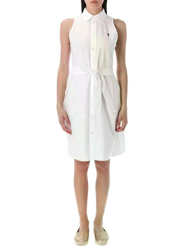 Polo Ralph Lauren Button-down Shirt Dress - White