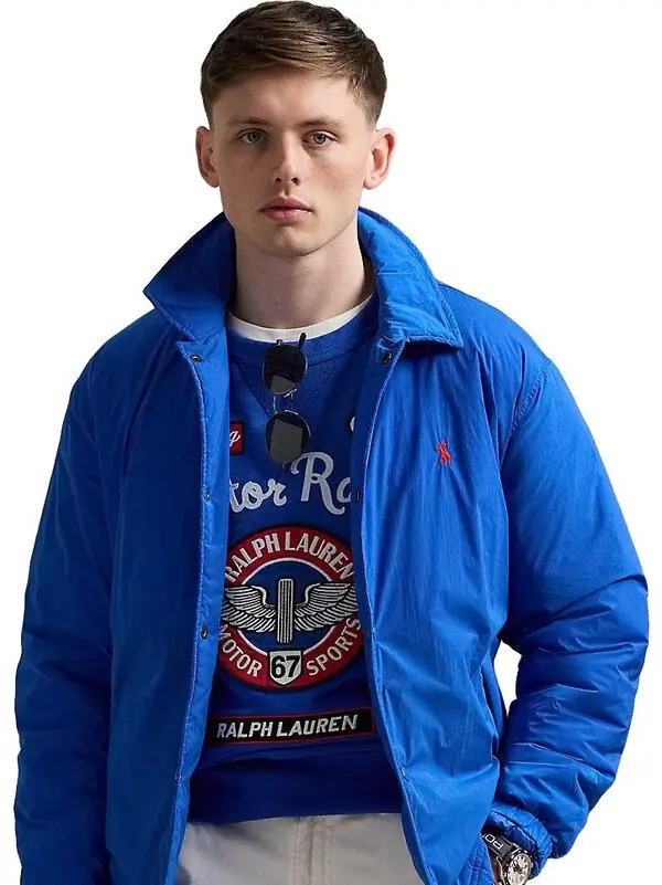 Ralph Lauren Insulated Coach's Jacket - Heritage Blue
