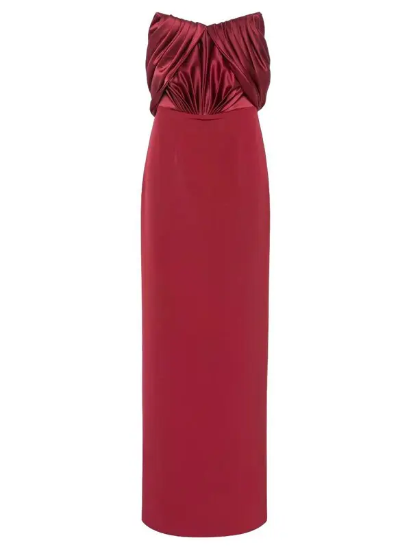 RHEA COSTA Latifa Maxi Dress - Red