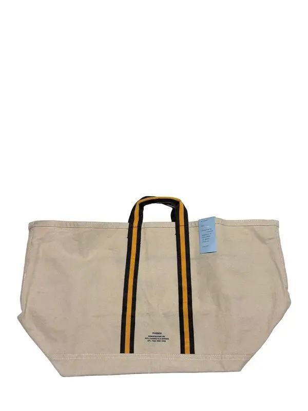 PUEBCO College Tote Bag - Black X Gold