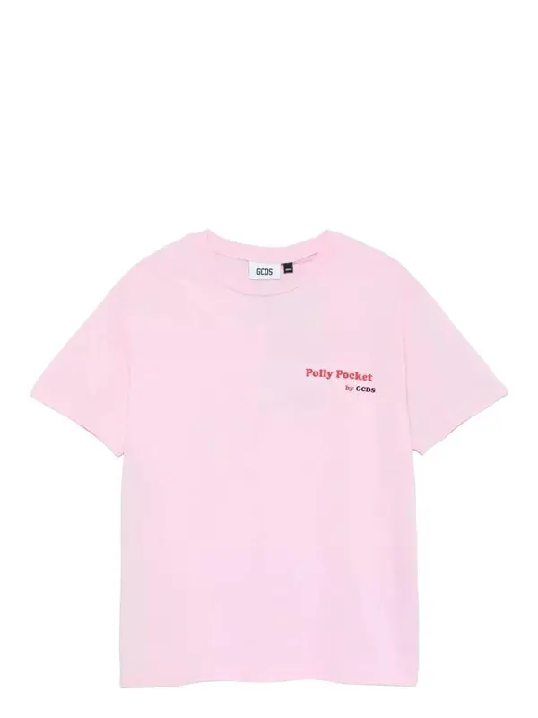 Gcds X Polly Pocket Pizza T-shirt - Pink