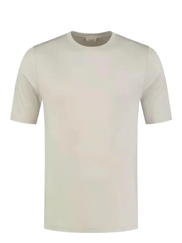 DORIANI CASHMERE Round-neck T-shirt - Neutrals