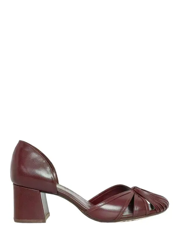 STUDIO CHOFAKIAN 55mm Pumps - Brown