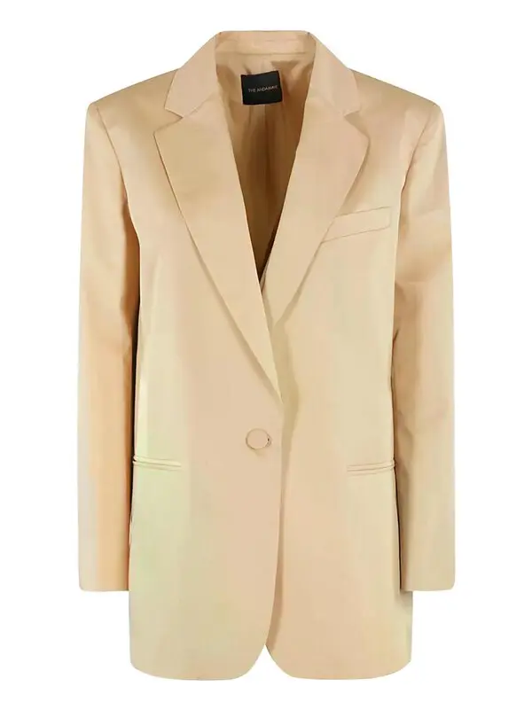 Andamane Single-breasted Blazer - Neutrals