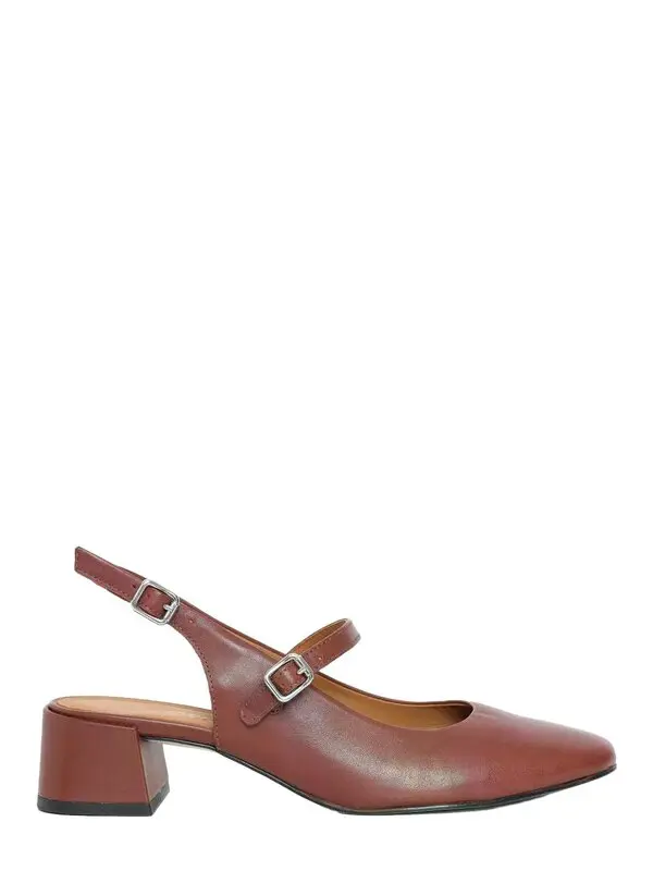 STUDIO CHOFAKIAN 35mm Jim Pumps - Brown