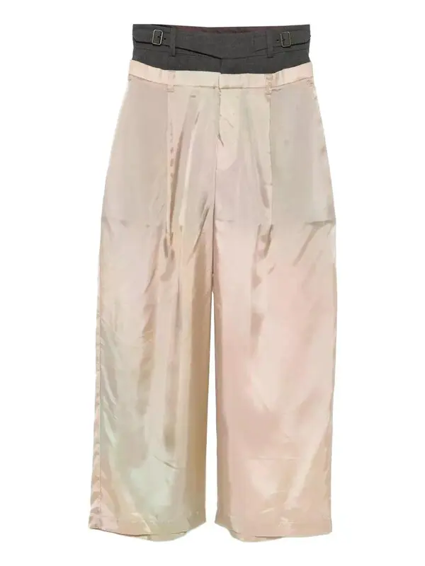 Kolor Layered Trousers - Neutrals