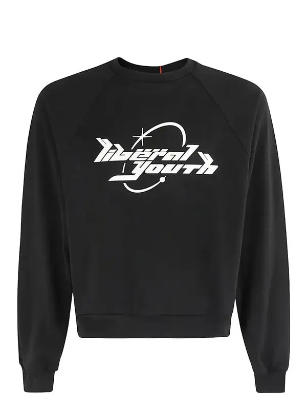 LIBERAL YOUTH MINISTRY Logo Sweater - Black