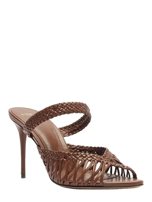 ALEXANDRE BIRMAN Agatha 85 Sandals - Chocolate
