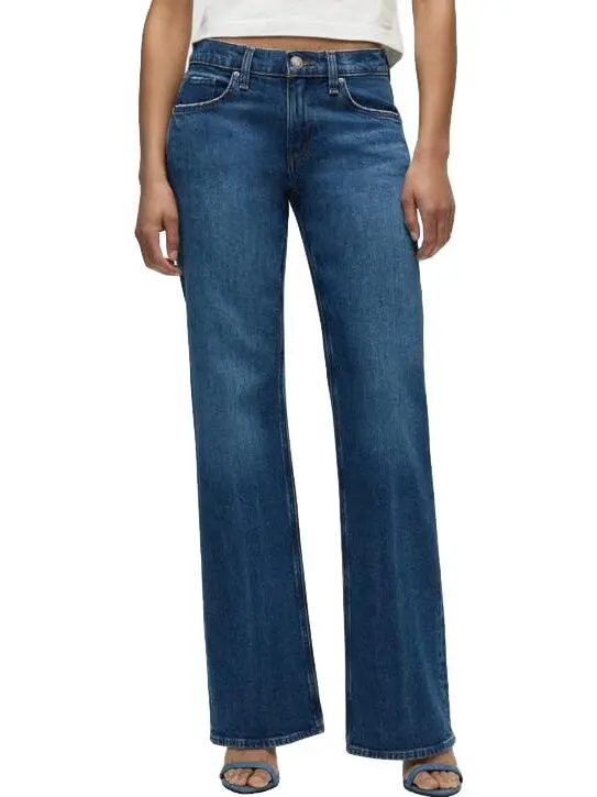 Hudson Jeans Kelli Low-rise Straight Leg Jean - Moon Walk