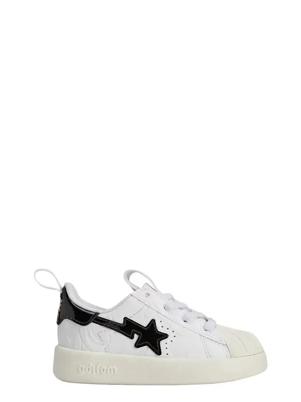 Adidas Superstar 360 Bape Sneakers - Cloud White/core Black/gold Metallic