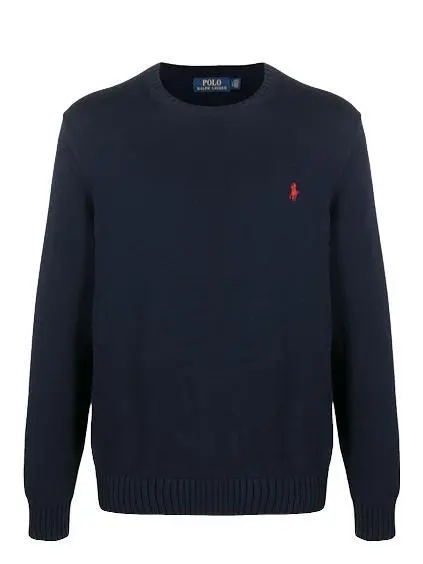 Polo Ralph Lauren Cotton Long Sleeve Classic Neck Shirt - Blue