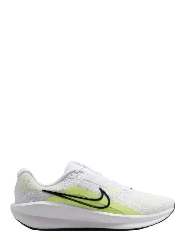 Nike Downshifter Athletic Sneakers - White/light Lemon Twist/volt