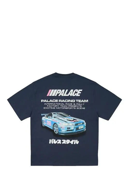 PALACE Racey T-shirt - Navy Blue