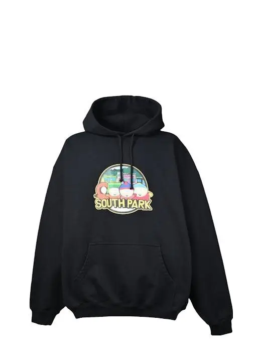 Vetements Southpark Hoodie - Black