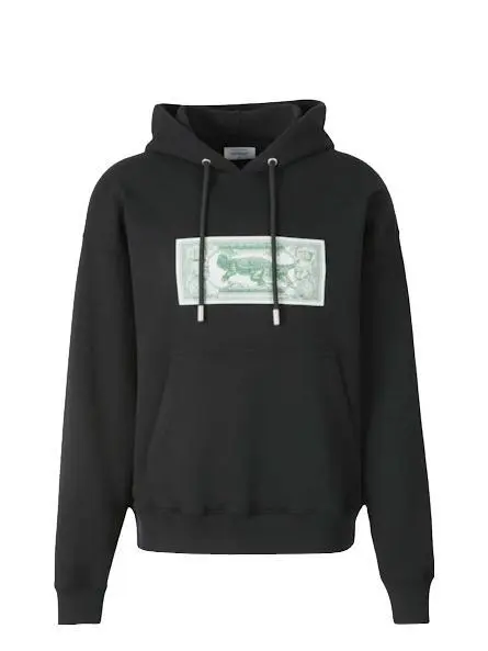 Off-White Banknote Arrow Skate Hoodie - Black/gr