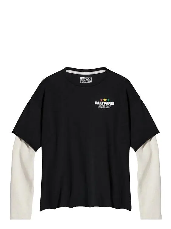 CONVERSE X Daily Paper Thermal T-shirt - Black/white