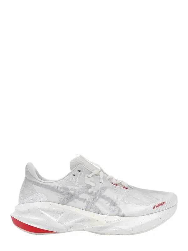Asics Novablast 5 Bandit Sneakers - White/cream/petal Red