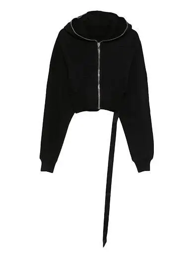 Rick Owens Collage Gimp Hoodie - Black