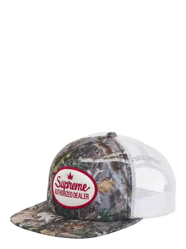 Supreme Authorized Mesh Back 5-panel Cap - Camo