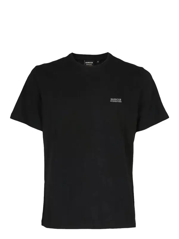 BARBOUR INTERNATIONAL Logo Print T-shirt - Black