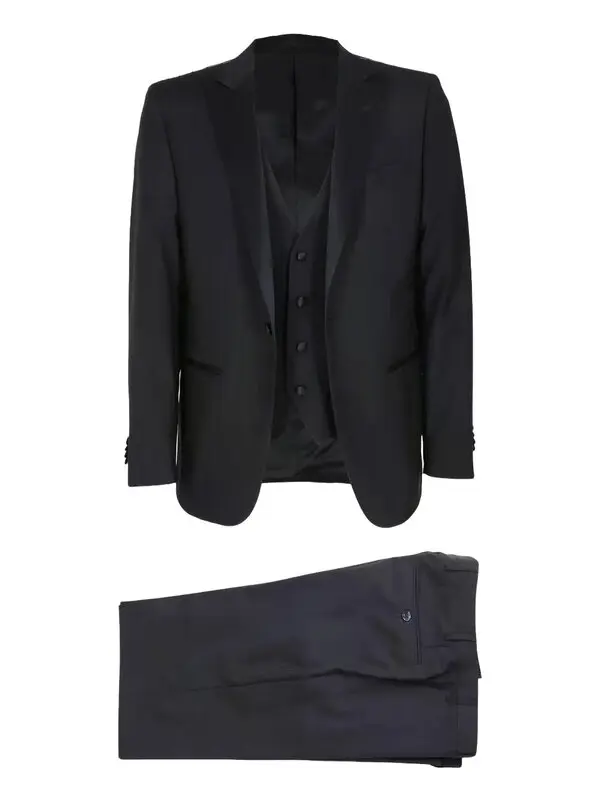 Corneliani Single Breasted Suit - Blue