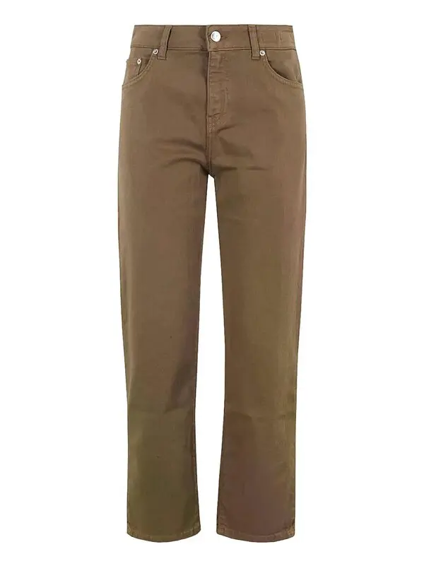DEPARTMENT 5 Cotton Trousers - Brown