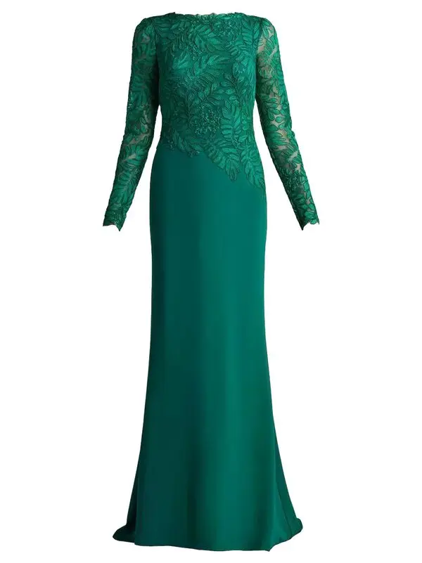 Tadashi Shoji Caliste Gown - Green
