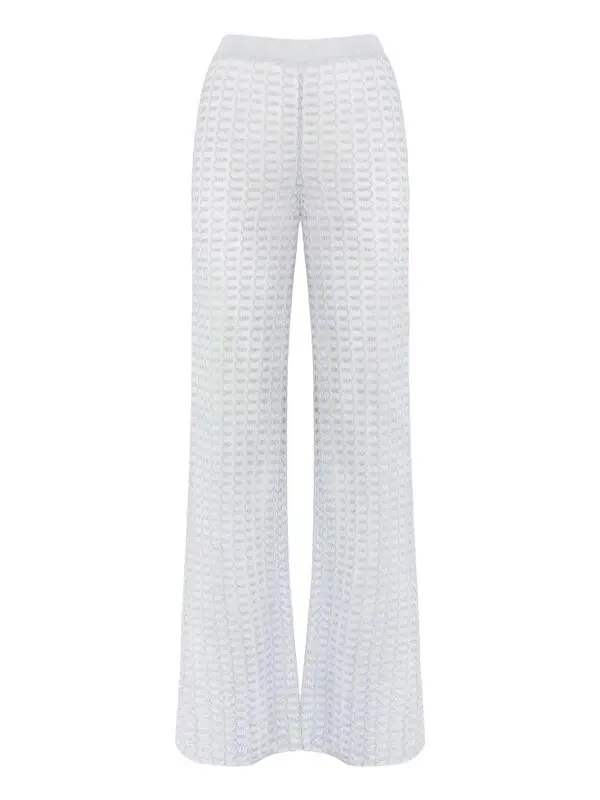 Missoni Flared Trousers - White