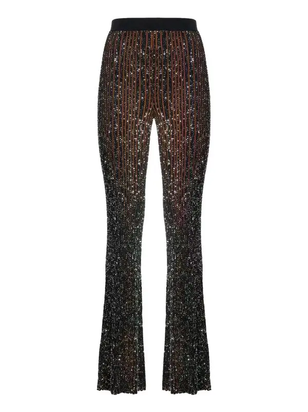 Missoni Sequinned Trousers - Black