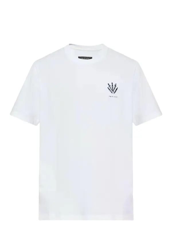 Rag & Bone Logo-print T-shirt - White