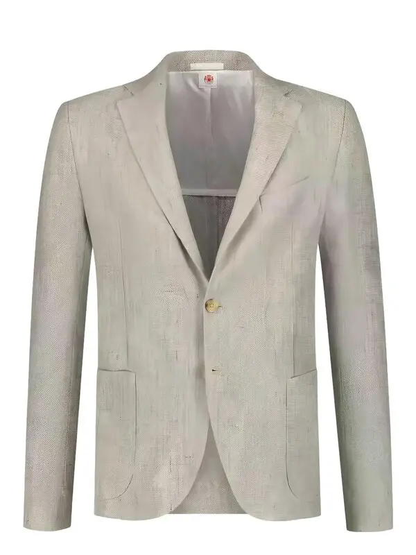 LUIGI BORRELLI Single-breasted Blazer - Neutrals