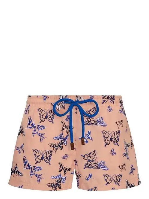 Vilebrequin Fabya Embroidered Swim Shorts - Pink