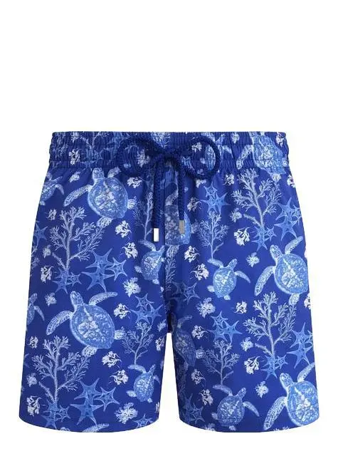 Vilebrequin Stretch Short Swim Trunks - Blue