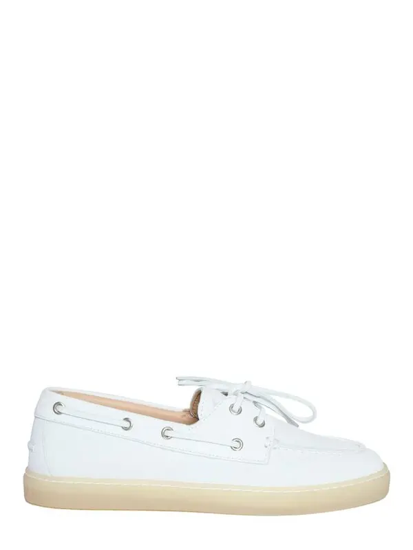 SUMMERY COPENHAGEN Nabuc Loafer - White