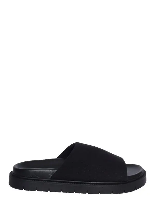 SUMMERY COPENHAGEN Ciabattina Sandal - Black