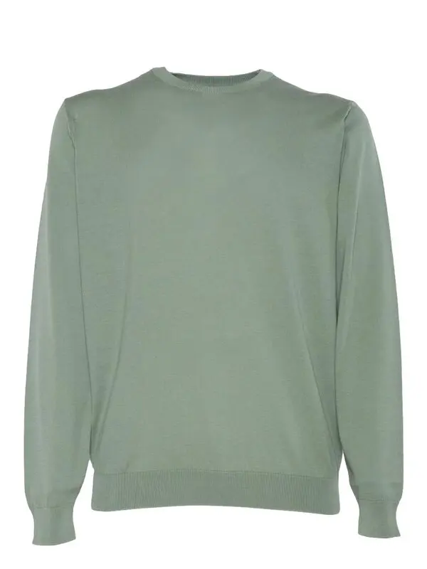 PHI FDL Long Sleeve Crewneck Sweater - Green