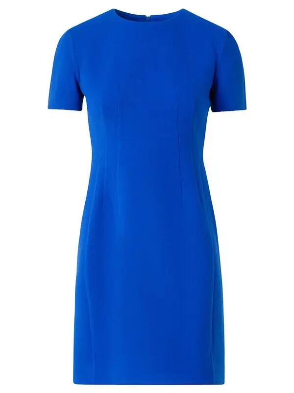 Akris Tailored Wool Crêpe Dress - Klein Blue