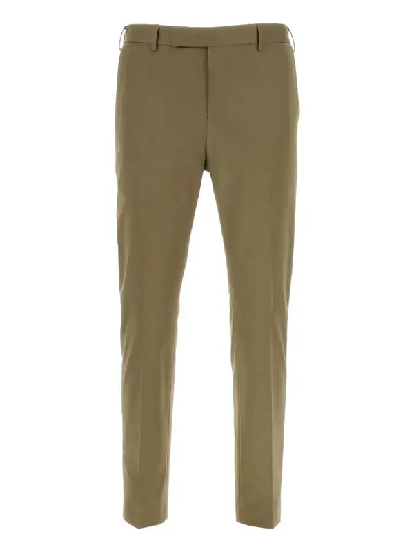 PT TORINO Straight-leg Trousers - Green