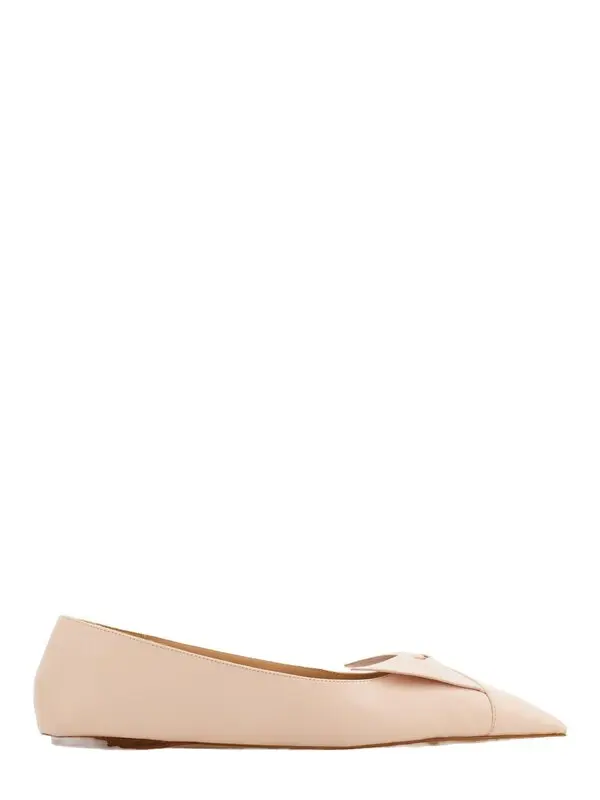 FERRAGAMO Soft Bow Ballet Flat - Pink