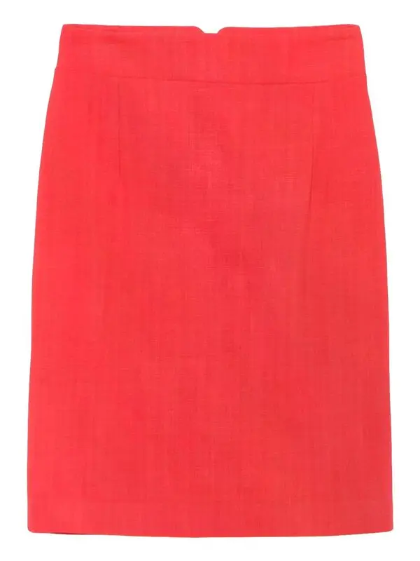 Tagliatore Nell Midi Skirt - Red